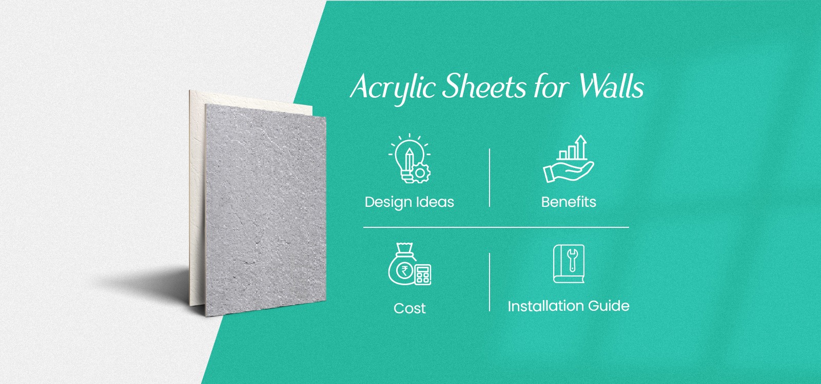 Acrylic Sheets for Walls: Design Ideas, Benefits, Cost & Installation